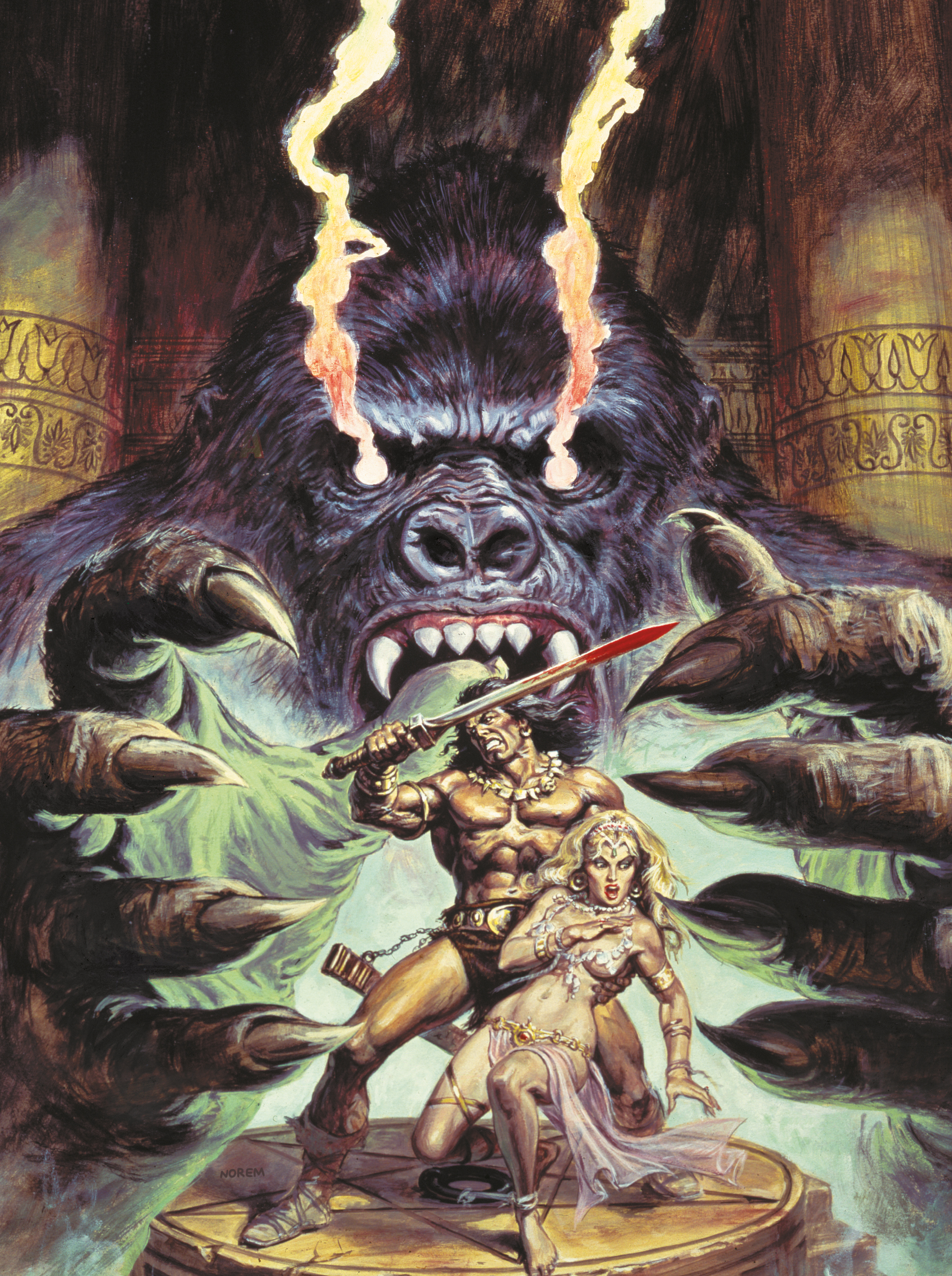 SAVAGE SWORD OF CONAN REFORGED #3 CVR D EARL NOREM VIRGIN VAR (MR ...