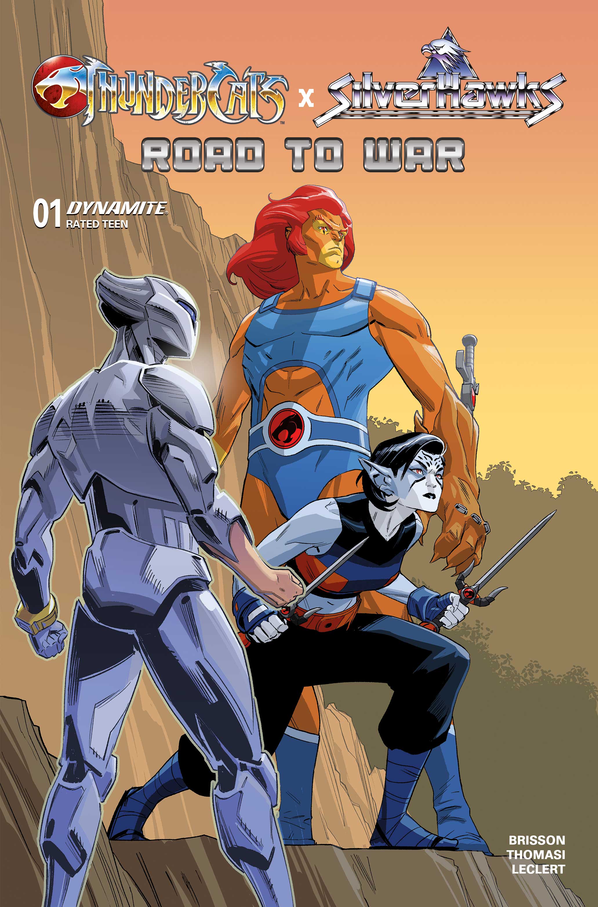 THUNDERCATS X SILVERHAWKS ROAD TO WAR (ONE SHOT) CVR C FABIO FAILLA VAR ...
