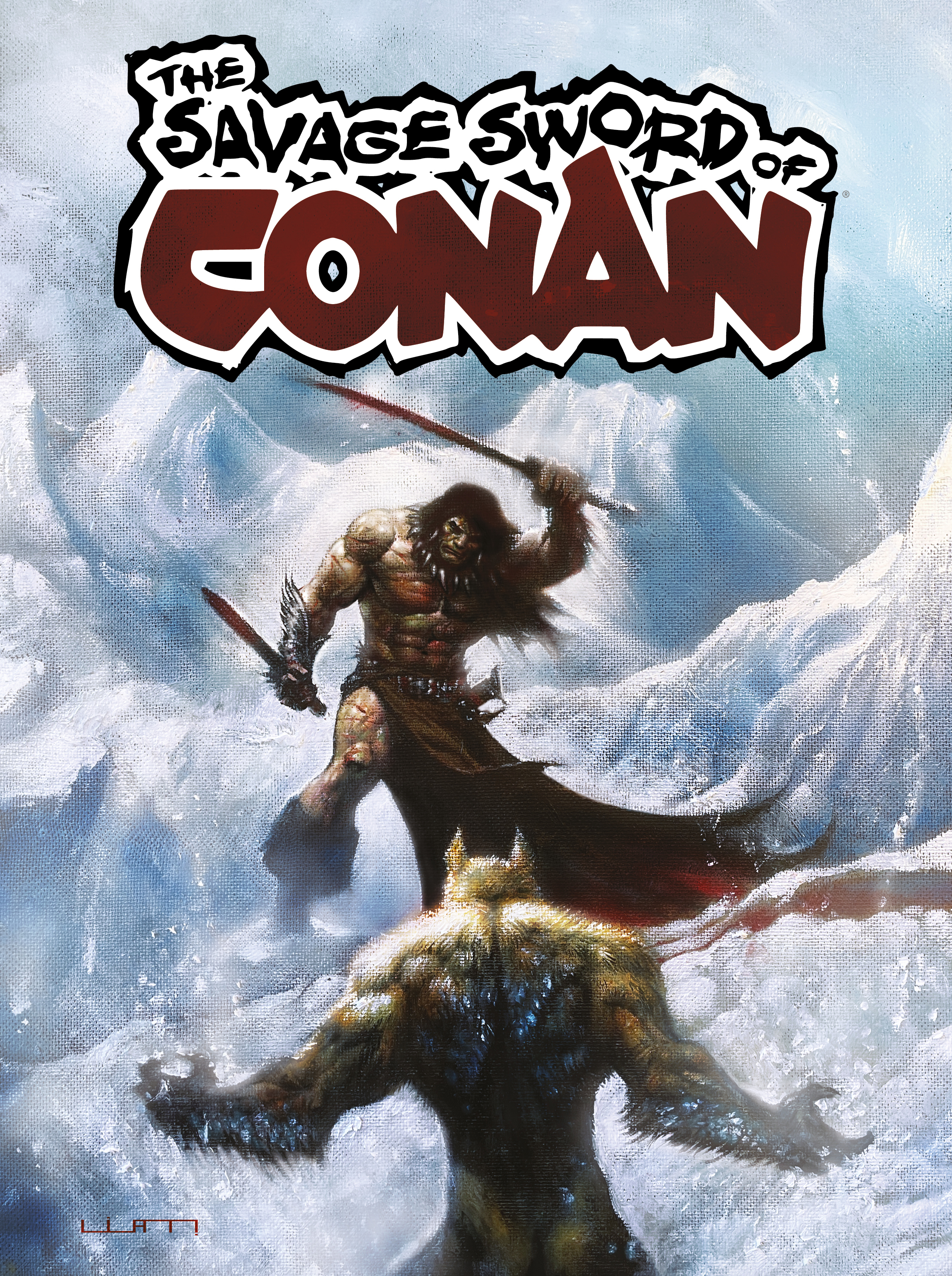 SAVAGE SWORD OF CONAN TP VOL 04 DIRECT MARKET EDITION LIAM SHARP CVR ...
